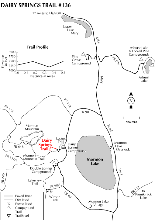 Dairy Springs Trail #48, AZ | HikeArizona